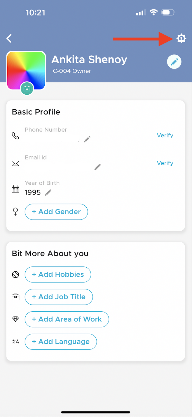 How to deactivate my ADDA user account using the ADDA App?