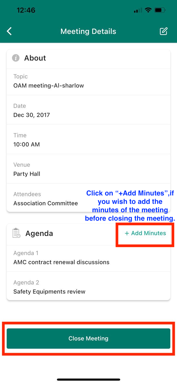 How can I create Meetings and use its other features using the ADDA ...