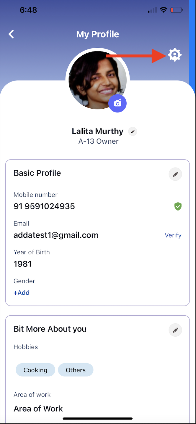 How to deactivate my ADDA user account using the ADDA App?