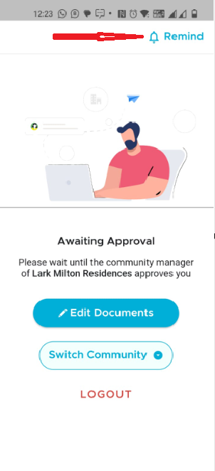 I have registered and waiting for Admin Approval.