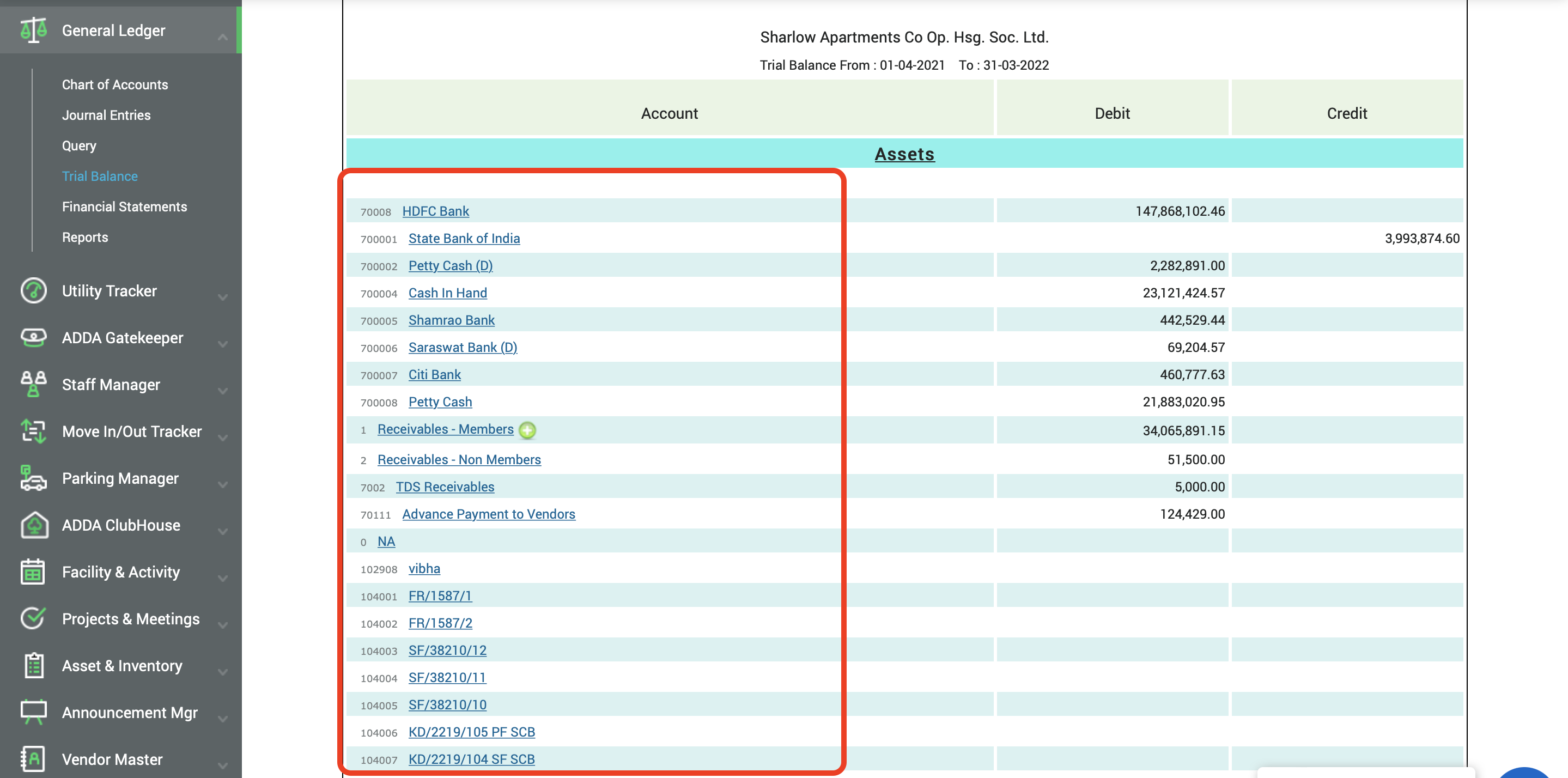 How do I view individual transactions by account head as an auditor?